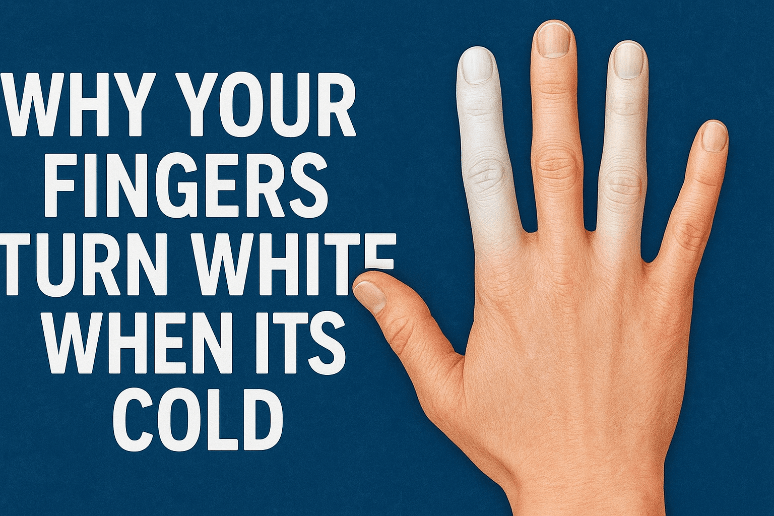 Why Your Fingers Turn White When It Is Cold : 7 Hidden Reasons