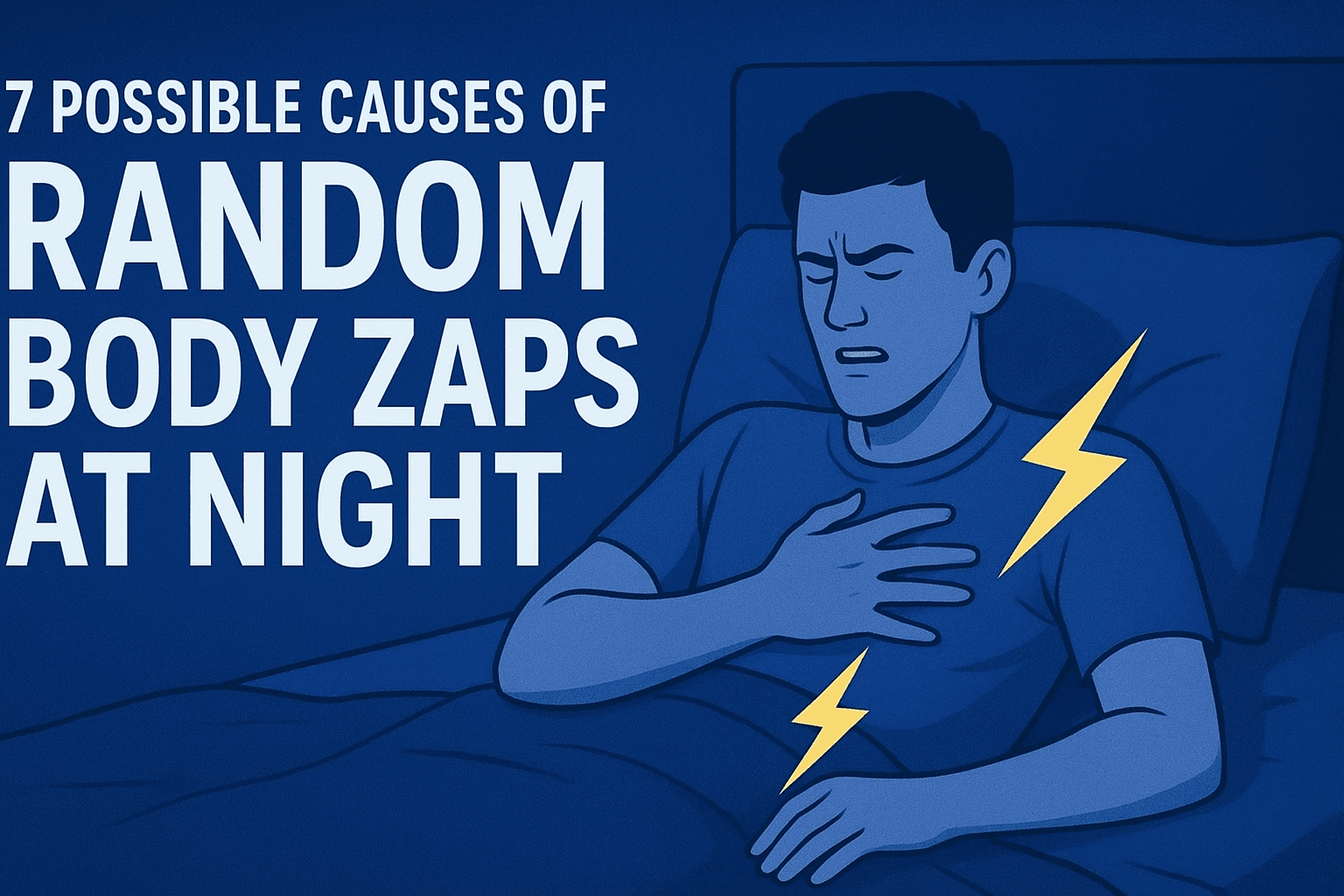 7 Possible Causes of Random Body Zaps at Night and How to Stop Them