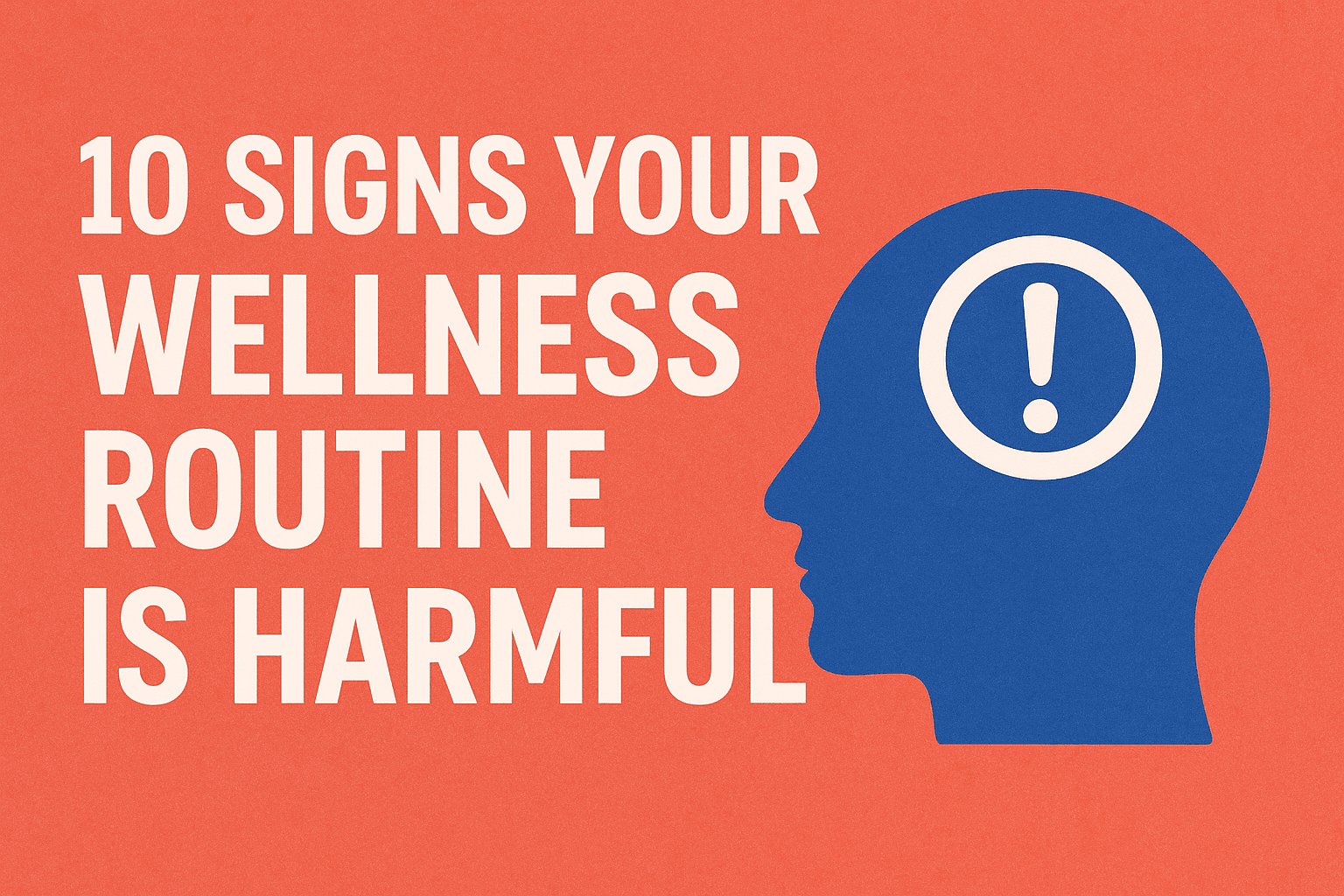 10 Signs Your Wellness Routine Is Harmful and How to Fix It