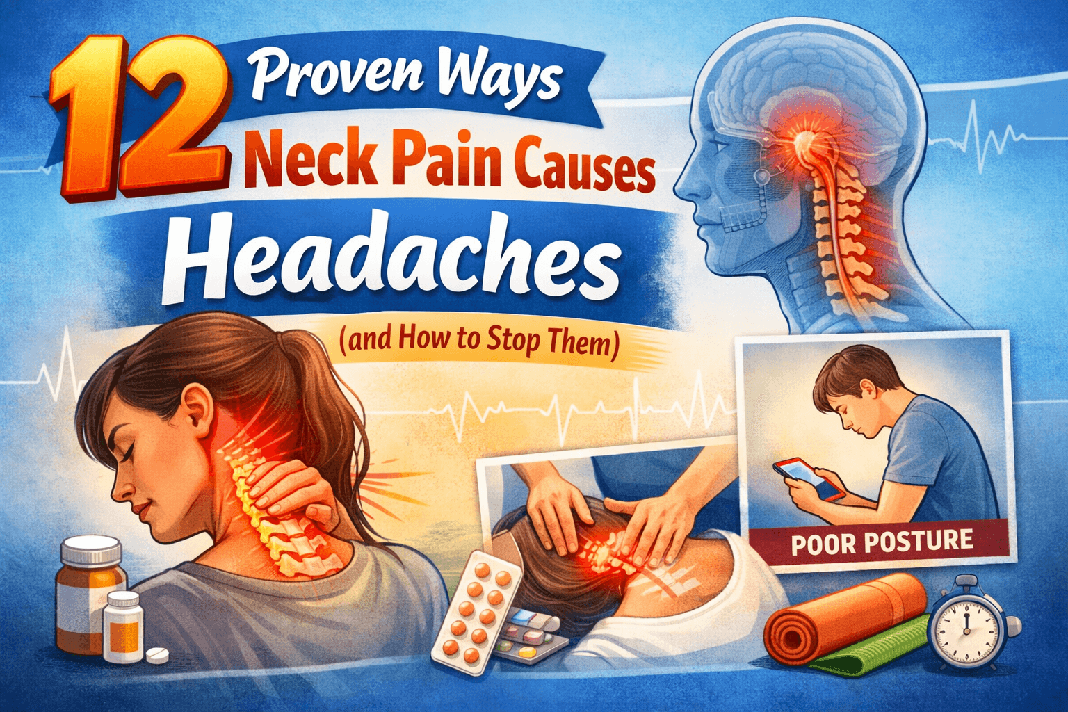 12 Proven Ways Neck Pain Causes Headaches (and How to Stop Them)