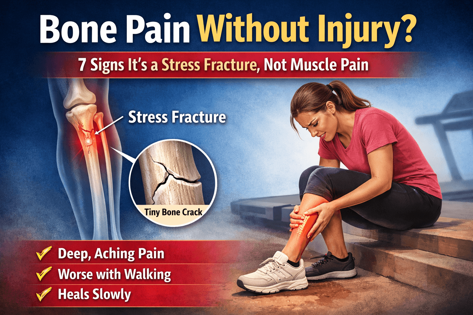 Bone Pain Without Injury: 7 Signs It’s a Stress Fracture and Not Muscle ...