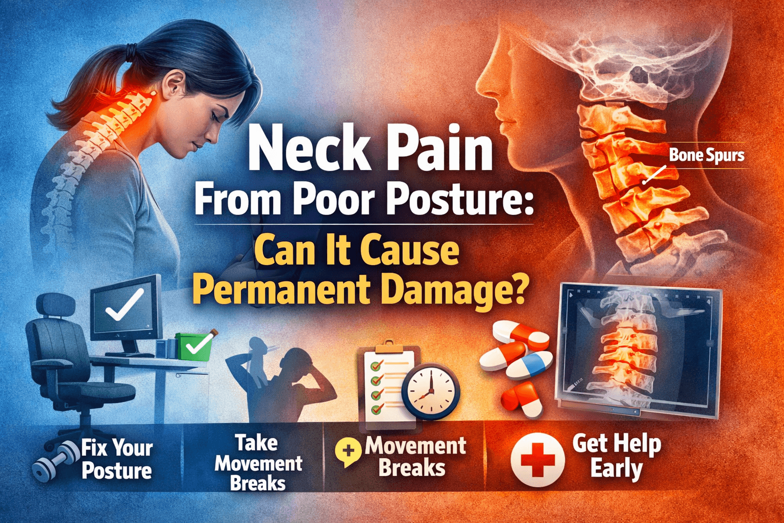 Neck Pain From Poor Posture: Can It Cause Permanent Damage? 11 Expert ...