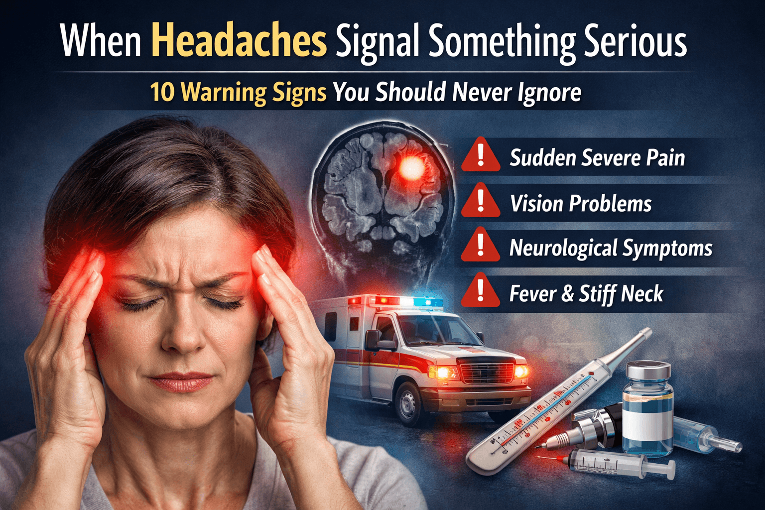 When Headaches Signal Something Serious: 10 Warning Signs You Should ...